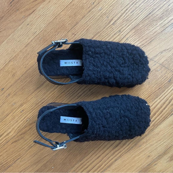 Miista | Shoes | Black Fleece Miista Clogs | Poshmark